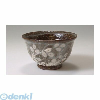 【商品説明】●渋みのある落ち着いた土色の湯呑に、白盛で萩を繊細に表現した格調高い器です。内側に白化粧の刷毛目が施されており、お茶の色が綺麗に引き立ちます。●材質：陶器（京焼・清水焼）、日本製●寸法（約）：Φ90×H50mm●容量（約）：18...