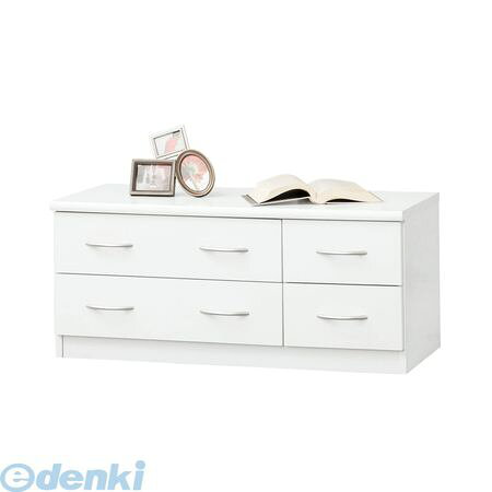 【商品説明】リビング、チェスト、収納、シングルライフ 中国製■組立式■W89.5×D41×H39.5cm■約20kg■引出内寸：（小2杯）約W24.5×D33.5×H10.5cm　（大2杯）約W53.5×D33.5×H10.5cm（プラスチ...