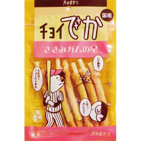 【商品説明】ペット 犬 おやつ 間食 いぬ イヌ ささみ ササミ 笹身 ガム 牛皮■肉部だけでなく、ガムも国内製造したものを使用しました。小型犬も食べやすい硬さのガムに、ささみをたっぷりつけました。■原材料：＜肉部＞鶏ささみ、コーンスターチ...
