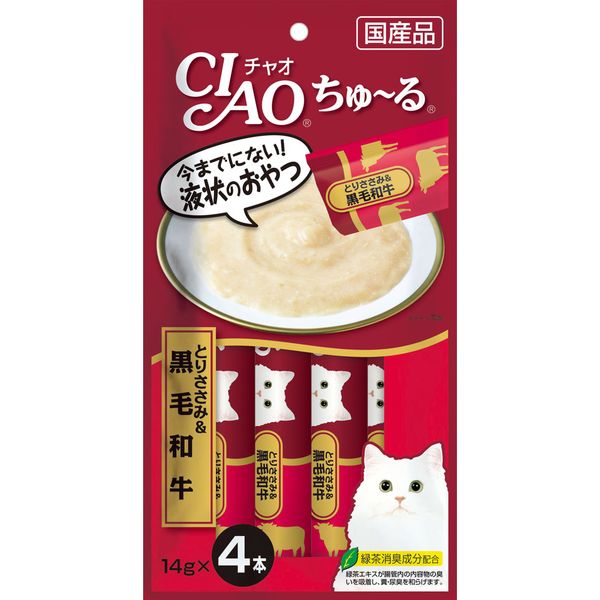 【商品説明】いなば イナバ INABA INABA ちゃお チャオ CIAO CIAO 猫 おやつ 間食 ちゅーる チュール チュ〜ル●液状おやつです。舐めて食べられるので、子猫や高齢猫ちゃんも食べやすいおやつです。お肉好きの猫ちゃんにうれ...