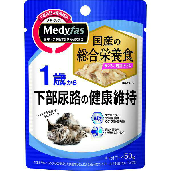 ペットラインメーカーお問い合わせ：0572-20-1655【商品説明】●国産●総合栄養食●約48kcal●尿pH設計値6.1〜6.4●下部尿路の健康維持ウェットフード