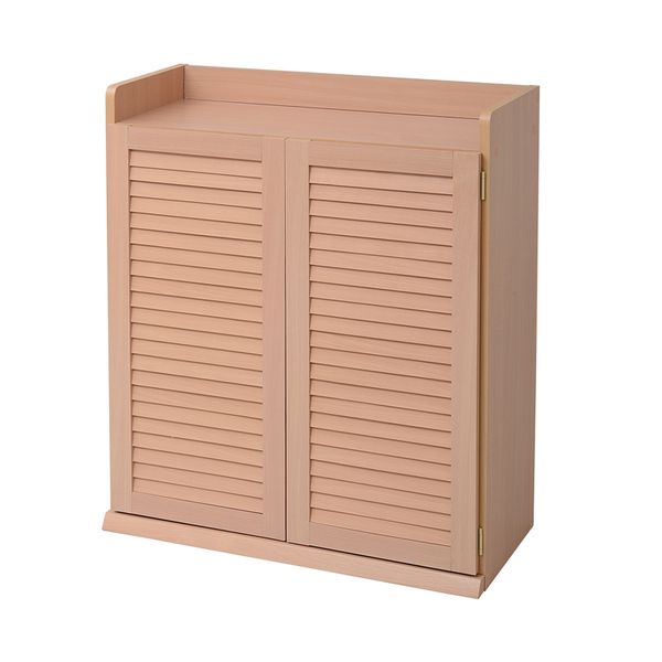 ●商品説明ルーバーシューズボックス75幅のシングルタイプが登場。お部屋に合わせて色、サイズ、使い方が選べる便利なシューズボックスです。●本体サイズ [外寸]幅75.0×奥行33.0×高さ90.0cm●組立時間(目安)(大人2人) お客様組立...