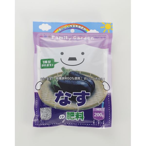 【商品説明】露地栽培1株分の収穫まで使用できる有機入り化成肥料。