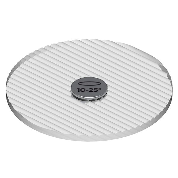 【商品説明】●10°の配光を 10°×25°の楕円に広げます。●他のSNAP SYSTEMと組み合せて使用することができます。●サイズ：φ50.0mm×2mm●減光率：10％