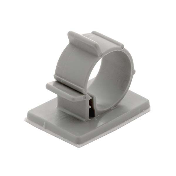 オーム電機メーカーお問い合わせ：0120-963-006【商品説明】特　徴●ワンプッシュでロックできます。●テープ付きなので簡単に固定できます。仕　様●結束径：16〜18Φmm●貼付寸法：31.5×23.5mm●材質：本体　ナイロン66両面...