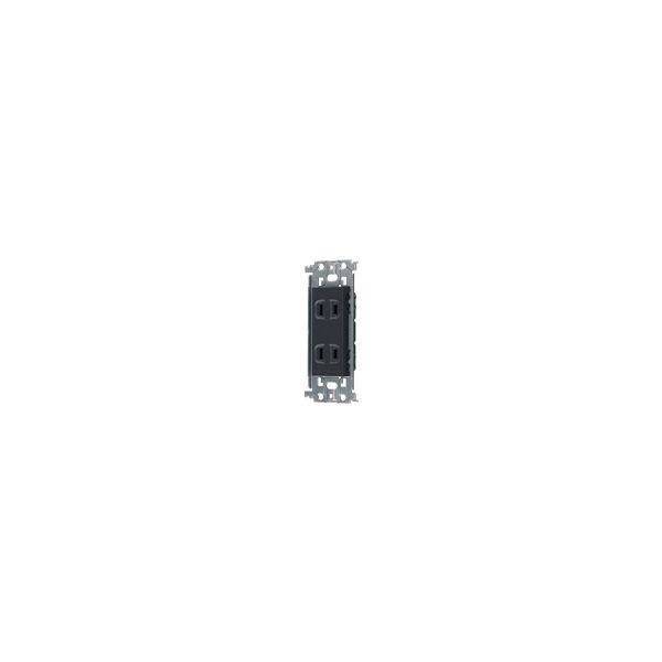 【商品説明】●アドバンスシリーズ●ダブルコンセント●金属枠付●色:グレー●定格:15A 125V●適合法規:電気用品安全法(特定電気用品)●参考規格:JIS C 8303(配線用差込接続器)による●適合電線:600Vビニル絶縁電線(IV)、...