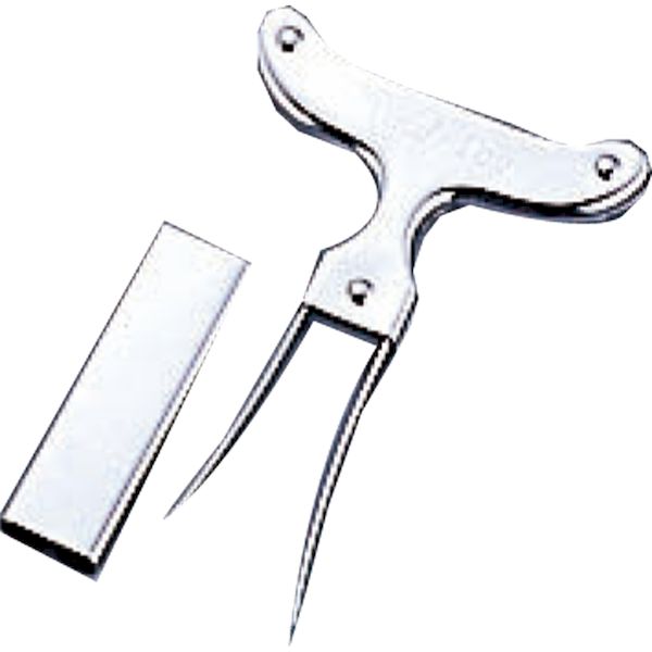 【商品説明】●材質：120×80×7mm　●材質：本体/鋼板、クロームメッキ　爪部/バネ鋼、熱処理、クロームメッキ