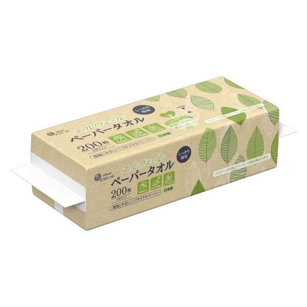 【商品説明】●環境にやさしい再生紙使用。●環境にやさしい紙パッケージ。●しっかり吸収。●お手ふき、水回りのお掃除、テーブル拭きに使用できます。●サイズ：170x210mmペーパータオル