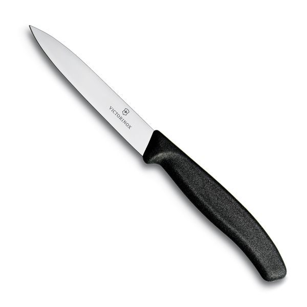 【商品説明】●サイズ：刃渡100mm●材質：刃/ハイカーボンクロムモリブデン鋼　ハンドル/ポリプロピレン樹脂（耐熱100度）