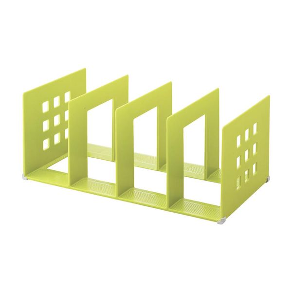 ●すべりニクイ理由はここ！●エラストマー製のL字型の滑り止めがラックの滑りを防止。底部のリブ加工がファイルやホルダーの滑りを防止。●タテ・ヨコどちらでもOK！●タテ置き、ヨコ置きどちらでもすべりニクイ！！●サイズ縦 本体：390mm●サイズ...