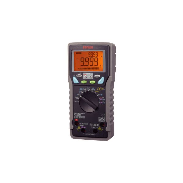 &nbsp; 三和電気計器 &nbsp; 0120-51-3930 この製品の特長 最大87,328件（シングル表示時。デュアル表示時は最大43,664件）の測定データを本体に保存できるデータ・ロギング機能搭載。また、測定ごとに保存できるペ...
