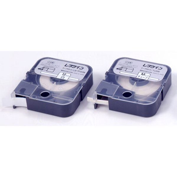 マックス06-6444-2035【商品説明】●レタツイン共通消耗品 テープカセットです。●RoHS【注意・使用条件】●※画像はLM-TP312Wです。●幅：9mm●色：白●巻：8m●1箱入数：1