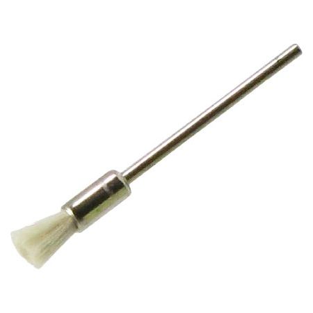 柳瀬メーカーお問い合わせ：0795-77-2151【商品説明】●ミニルーター用先端パーツ●細かい所の研磨に。●研磨カスの除去に。●軸径：2.34mm●研磨部：φ5mm ※ブラシ基部径柳瀬　ヤナセ　ケンマのヤナセ　砥粒　サンダー　グラインダー...