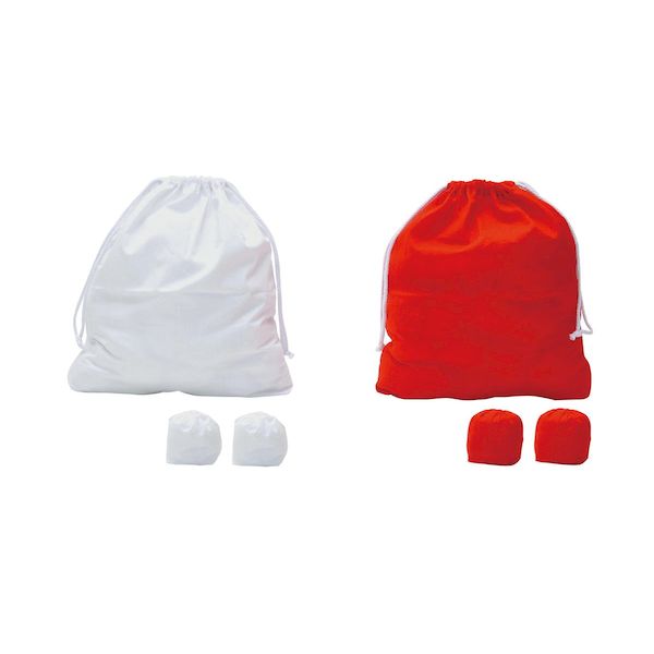 トーエイライトメーカーお問い合わせ：048-921-1211【商品説明】●100ヶ1組(赤×50ヶ、白×50ヶ)●直径6cm●重さ5kg/組●外被:綿・PP、芯材:PE●専用収納袋付●中国製