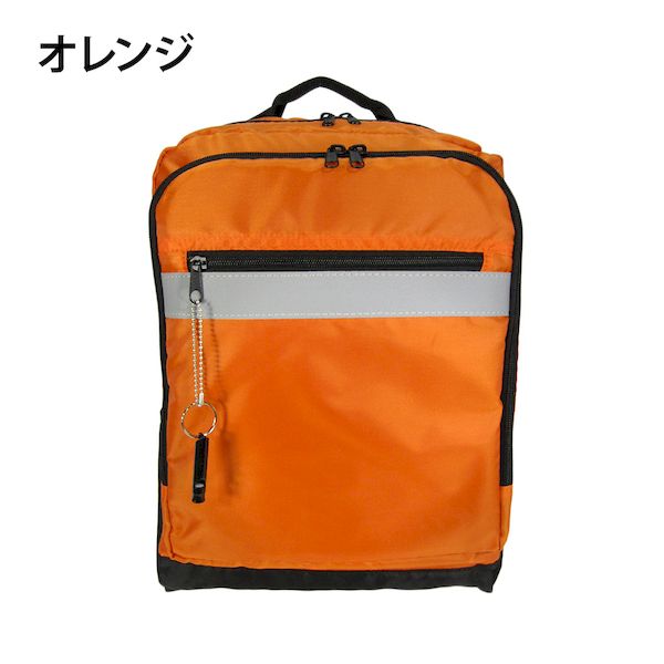 【商品説明】●いつも使って、もしもの時も。レジャー用リュック。●付属品：防災頭巾、ホイッスル。●夜道も安全な反射テープを使用しています。●水源に落ちても浮かぶので安心です。浮力8kgf（目安体重80kg）空の状態での数値です。荷物を入れた状...