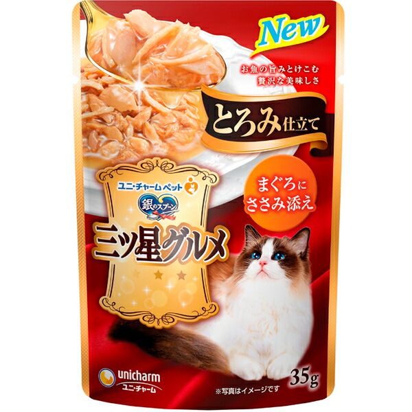 【商品説明】お魚の旨みがとけこんだ、贅沢な美味しさのとろみ仕立て。たっぷりお魚フレークの食べ応え。【 原材料 】魚介類（まぐろ、かつお、フィッシュエキス）、ささみ、調味料、増粘安定剤（加工でん粉、増粘多糖類）【 原産国 】タイ【 製造日から...
