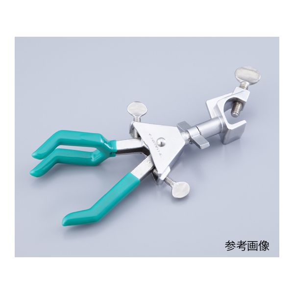 アズワンメーカーお問い合わせ：0120-700-875【商品説明】【特徴】耐食性に優れています。●クランプとムッフの角度を360°自在に調節できます。【仕様】材質：本体／ステンレス（SCS13）・先端部／PVC（塩化ビニル樹脂）コーティング...