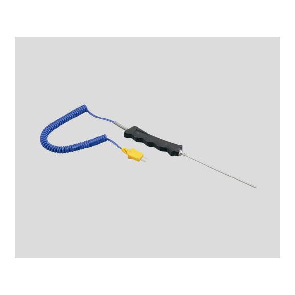 アズワンメーカーお問い合わせ：0120-700-875【商品説明】【特徴】様々な温度計に使用できます。●樹脂製グリップ部を持つことで、対象物へのコントロールがしやすいです。【仕様】シース部材質（表面センサー以外）：ステンレス（SUS316）...