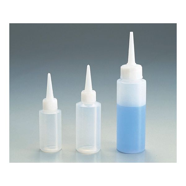 アズワンメーカーお問い合わせ：0120-700-875【商品説明】【仕様】材質：LDPE（低密度ポリエチレン）●容量（mL）：50●口径×胴径×高肩口×全高（mm）：φ10×φ34×65×121●※目盛は付いていません。
