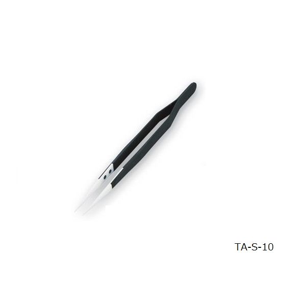 アズワンメーカーお問い合わせ：0120-700-875【商品説明】【特徴】非磁性体で、耐薬品性・絶縁性・耐熱性に優れています。●金属汚染や有機物の溶出がありません。●優れた耐磨耗性を持っています。【仕様】型番：TA-S-10●全長（mm）：...