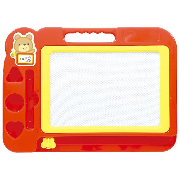 【商品説明】●マグネットスタンプがついたおえかきボード!●商品サイズ（単位mm)：本体：272×195×22mm●セット内容：おえかきボード×1、マグネットペン×1、マグネットスタンプ×3●重量（g）：156g●材質：PP、ABS、磁石●包...