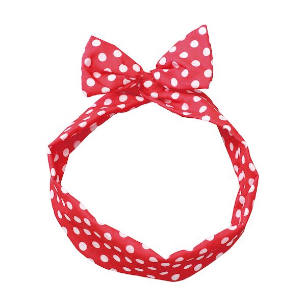 【商品説明】●アルミ芯入できれいに巻けるかわいいカチューシャ●商品サイズ（単位mm)：長さ：730mm●セット内容：全3色●重量（g）：19g●材質：ポリエステル●包装形態：袋●包装サイズ：90x200x20mm●生産国：中国