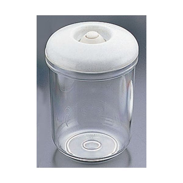 【商品説明】メーカー品番、外径×高さ(mm)、容量(ml) VS-1B、102×144、600 高真空で鮮度をキープ!●材質:ストッパー・耐熱PS樹脂 蓋・強化PS樹脂 容器・強化PS樹脂 パッキン・弁等シリコンゴム特長 ●85%以上の酸素...