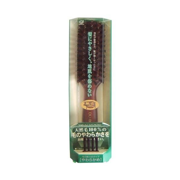 こちらの商品は、ご注文後納期確定まで約8日かかります。【商品説明】新日本機能食品　4970270104769　やわらか天然毛ブラッシングブラシSB800