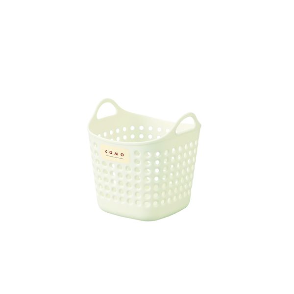 【商品説明】●片づけが楽しくなる。●毎日の暮らしに必要なちょっとした小物をかわいく収納。●お気に入りのカラーでおしゃれにまとめて。●お菓子やこまごまとした小物など可愛くおかたづけ。●カラー：ホワイト●サイズ：10.9×10.3×11.3Hc...