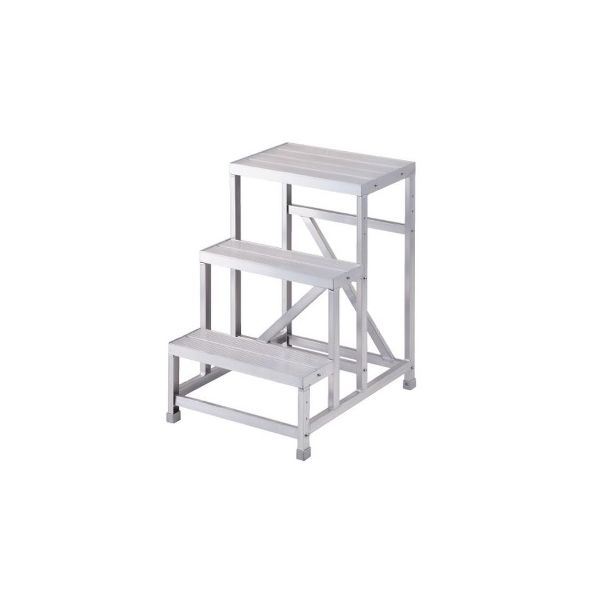 【商品説明】●組立カンタン！昇降の多い工場や倉庫内の作業に最適。●天板:スジ有り、1段あたりの高さ:30cm。●リニューアルポイント:天板の厚みを10mmアップ！たわみに強い。組立て時間が短縮。【画像注意事項】●画像は代表画像を使用していま...