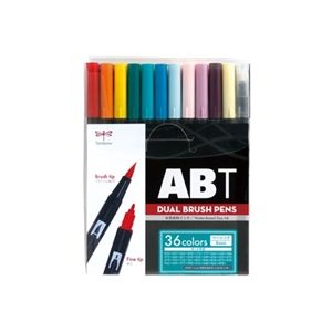 トンボ鉛筆メーカーお問い合わせ：0120-834198【商品説明】●筆のようにしなるフレキシブルファイバー筆芯と、0．8mmのポリエステル芯の組み合わせで、本格的なイラストからハンドレタリングまで、多彩に描けます。●パッケージサイズ（WDH...