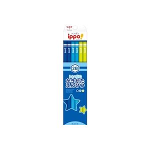 トンボ鉛筆メーカーお問い合わせ：0120-834198【商品説明】●かきかた学習に最適です。通常の長さ（176mm）の鉛筆です。ippo。イッポ。●本体サイズ：幅48×厚さ17×全長198mm●本体重量：64g●事務・学習用●通常寸（176...