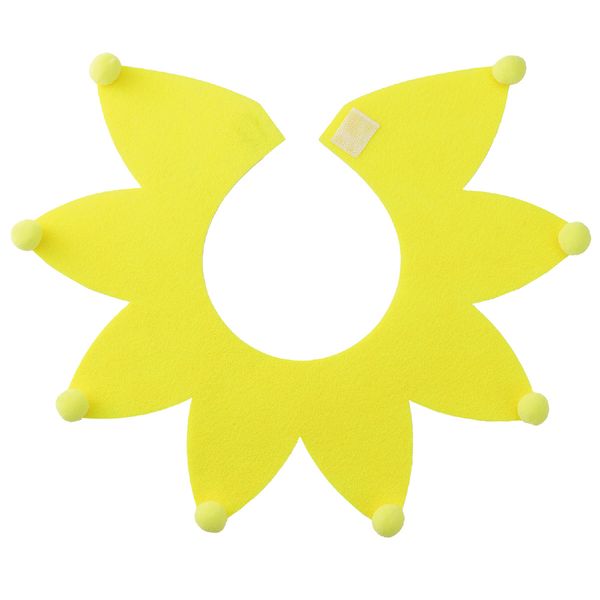 【商品説明】●ワンポイントにかわいいフェルト襟！●商品サイズ（単位mm)：276×283×厚み1mm、首回り：330mm●セット内容：本体×1●重量（g）：12g●材質：ポリエステル●包装形態：PP●包装サイズ：300x300mm●生産国：中国