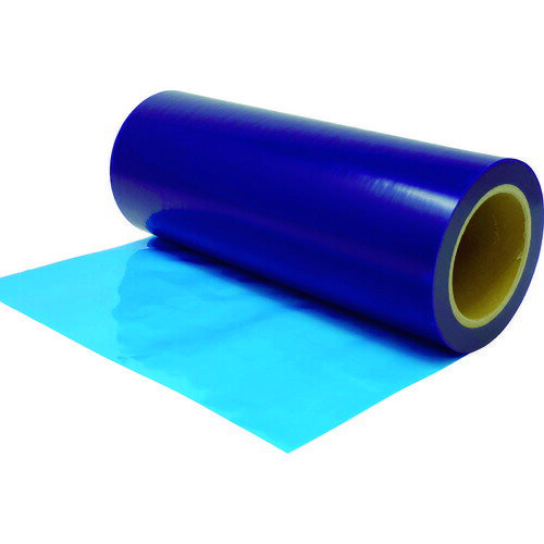 【特長】●有機溶剤を使用しない水系粘着剤を使用した環境に優しいテープです。●貼付し易く、剥がし易い水系粘着剤を使用したテープです。【用途】●ステンレスやアルミ、カラー鋼板などの金属板や樹脂板などの運搬・軽加工時の保護。【仕様】●色：青●幅(...