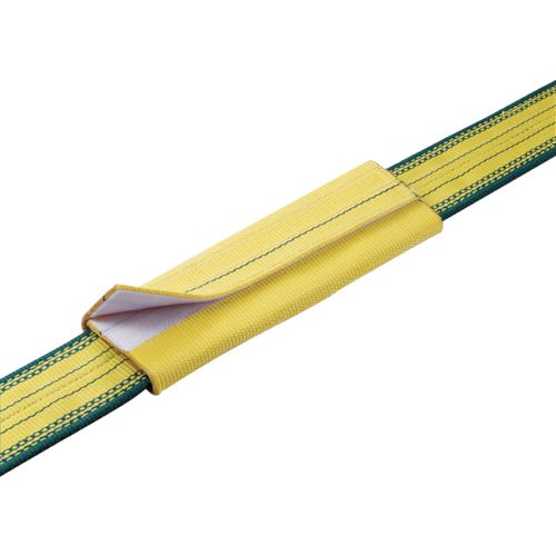 【特長】●特殊樹脂加工による、摩擦にも強いベルトスリング用コーナーパッドです。●擦り切れるなどして白糸が露出した場合は、当たり面の位置を変えるなどしてご使用ください。【用途】●角張ったものなどを吊る時。【仕様】●適合ベルト幅(mm)：75●...