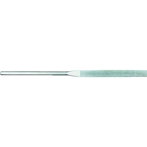 【特長】●シャンク部が鍛造されていますので特にハンドルを使用する必要がありません。●長く精度を維持し、抜群の長寿命です。【用途】●焼入れ鋼、超硬、セラミックなどの精密やすり掛け、面取り・バリ取りに。【仕様】●形状：平 10.3(幅)×2.8...