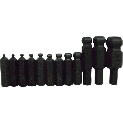 ボンダス・ジャパンメーカーお問い合わせ：03-3639-2347【特長】●ラチットハンドルでの使用に最適です。●ボールポイント形状により最大25度の角度で回す事ができます。●プロガード加工は一般的な黒染加工の5倍以上の耐食性があります。●鋼...