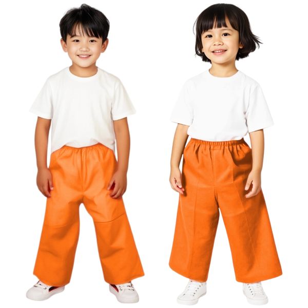 【商品説明】●簡単!手間いらず！低価格！あらゆる発表会衣装が5〜15分程度で出来上がる！どんな素材も貼付OK!!不織布だから切りっぱなしOK!!3歳くらいの幼児向け●商品サイズ（単位mm)：総丈：540mm、胴回り：360〜700mm、股下...