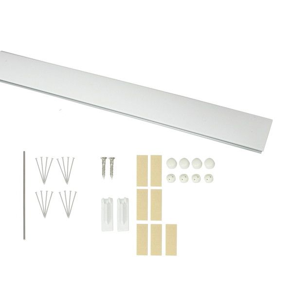 【商品説明】●レールのみ●セット内容:石膏クギ部品×4SET、ワイヤー、ストッパー×1SET、ランナー、継棒×1●壁面用額縁　壁　インテリア