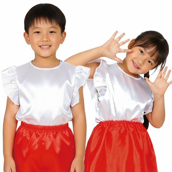 【商品説明】●袖にフリルが付いた着脱カンタンなスリット入りサテンシャツ！●商品サイズ（単位mm)：着丈：400mm、身幅：380mm●セット内容：本体×1●重量（g）：40g●材質：ポリエステル●包装形態：PP●包装サイズ：190x220m...