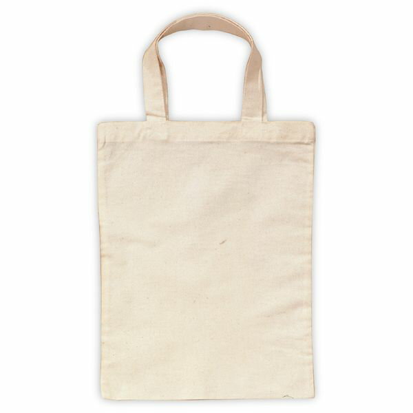 エコマーク認定A4サイズの無漂白コットン製バッグです。丈夫!コンパクト!A4サイズのエコバッグ320×260mm、取手高さ150mm36g無漂白コットン裸きなり エコバッグ 買い物バッグ 大容量 レジ袋
