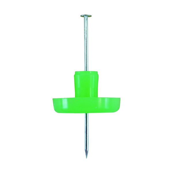 【商品説明】【特長】●化粧合板やボードの仮止めに使用します。●仮釘は細く、樹脂の部分が表面にでている状態まで打ち込むので、軽量物の仮止めとしてご使用下さい。●本止めした後は、ペンチなどを使用して抜き取って下さい。【用途】●木下地に。【仕様】...