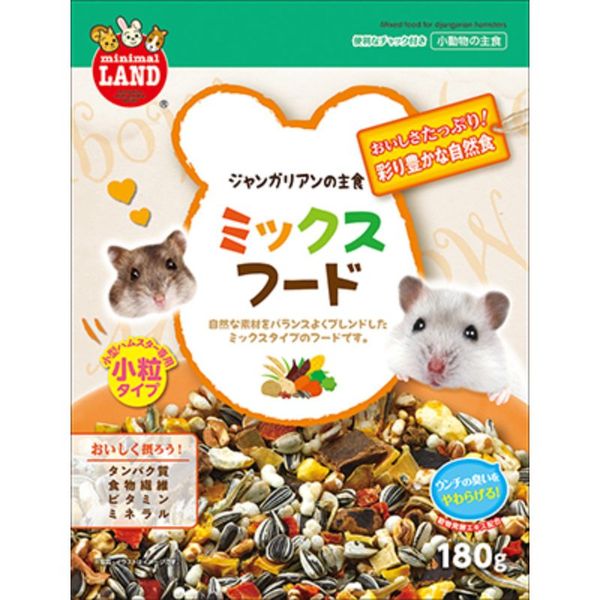 【商品説明】マルカン　サンライズ事業部　4906456531043　MR−549 ジャンガリアンのミックスフード 180g商品リニューアル毎日の主食に最適な総合バランスフード●商品管理番号：4906456531043●生産地：【原産国または...