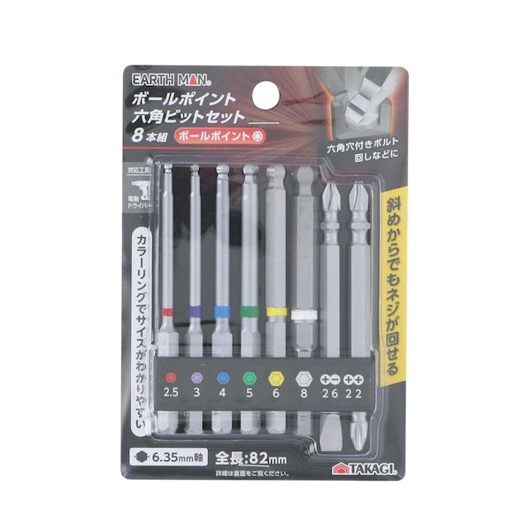 【商品説明】製品サイズ (W)×(H)×(D)mm66 × 82 × 10製品重量 (g)146パッケージサイズ (W)×(H)×(D)mm90 × 130 × 12パッケージ重量 (g)162特徴●斜めからでもネジが回せる　●カラーリング...