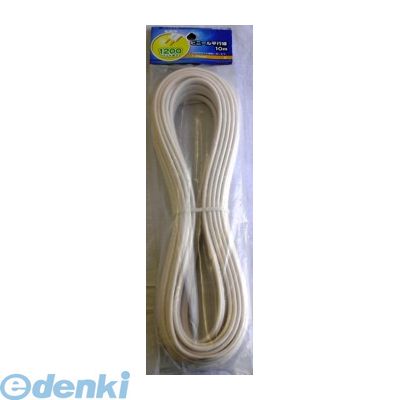 オーム電機0120-963-006●●屋内配線用≪ビニール平行線のラインアップ≫色区分電圧・電流長さ商品番号陳列白0.75m(0.18mm×30芯)使用電圧：300V以下許容電流：7A4m04-7309フック掛け10m04-73121.25...
