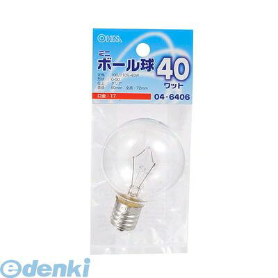 オーム電機0120-963-006●≪G−50（径50mm）タイプのミニボール球ラインアップ≫口金区分色商品番号備考E2610Wクリア04-6489ホワイト04-9083イエロー04-9696※納期10日程度レッド04-9697※納期10日...