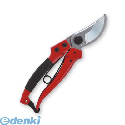 【商品説明】【特長】■アルミダイキャスト製ハンドル仕様です。赤色柄です。■ハードクロームメッキ仕上げのため、鋭い切れ味で、木のヤニが付きにくい！■丈夫で滑りにくいラバーグリップ付きです。■反発力に優れたスプリングを使用しているため、開閉がと...