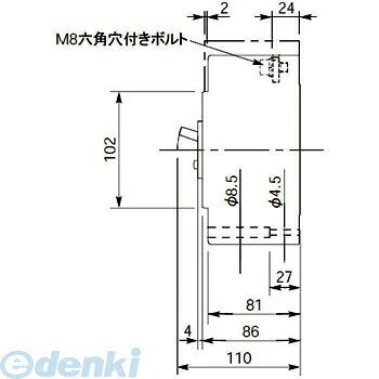 【商品説明】●特長：モータ保護兼用●用途：ボックス内取付用●仕様：大形端子カバー付●型式：BCW-400●質量(kg)：6●定格電圧(V)：AC415/AC200/AC100●端子形状：バー端子M12●フレーム：400AF●定格絶縁電圧(V...