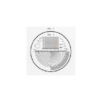 &nbsp; 東海産業 &nbsp; 03-3834-5711 長さ、角度、R測定測定範囲±10mm　1DIV　0.1mm各種ルーペ【東海産業-PEAK-】 ＞ スケールルーペ7X　