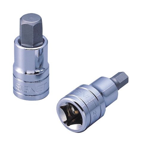 ●六角キャップスクリュー用のビットソケット●サイズ(mm)：12●全長(mm)：55●軸長(mm)：17●ソケット外径(b差込部；mm)：24